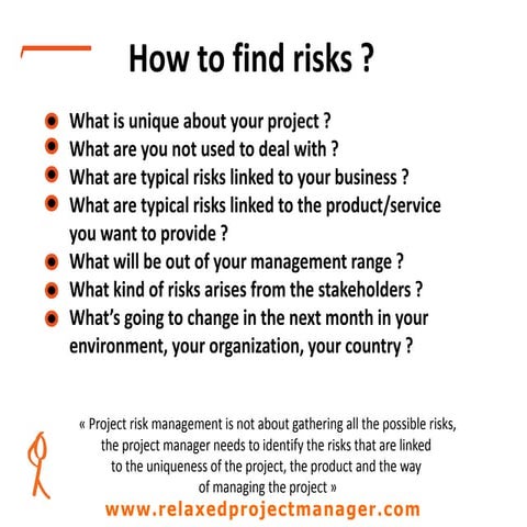 How to find risks? | PPT