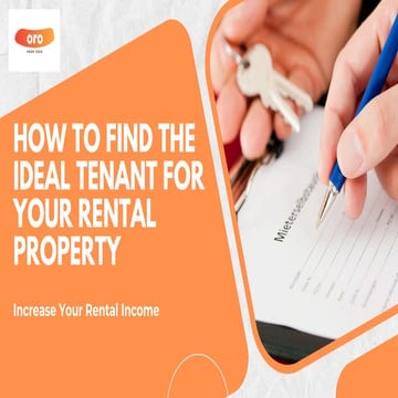 Tips for Choosing the Perfect Tenant for Your Rental Property | PPT