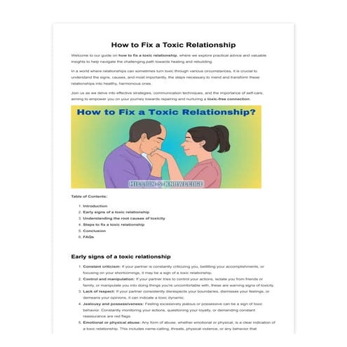 How to fix a toxic relationship after breaking up.pdf