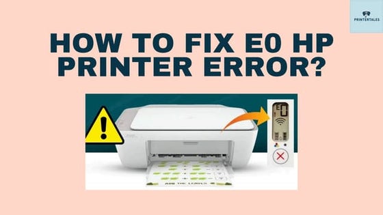 How to Fix 024a493f HP Printer Error || Printer Tales | PPT