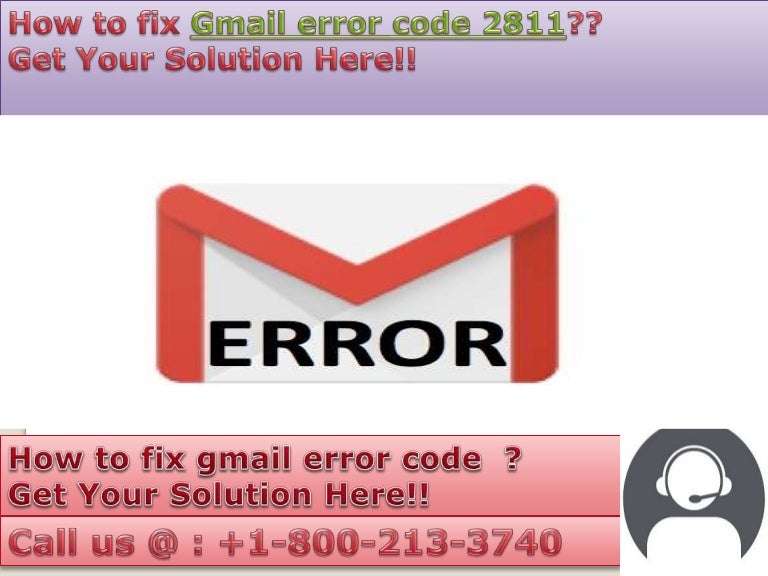 How To Fix Gmail Error Oops An Error Occurred Code Call Us 1 866 5386