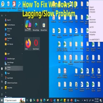 Computer slow fix windows 10 fixed all us | PPT