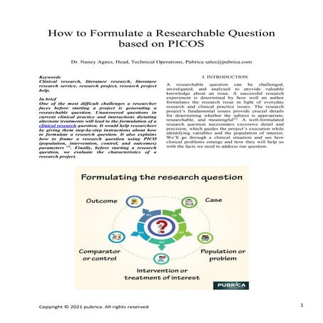 What is PICO? | PPTX