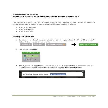 How to forward brochure and booklet via email | PDF | Technology ...