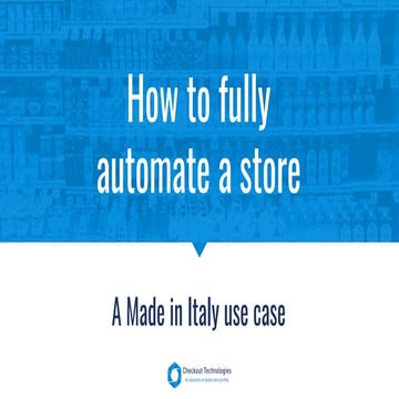 How to fully automate a store.pptx | Graphics Software | Computer ...