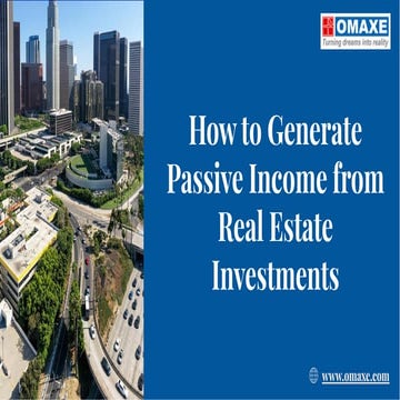 How to generate passive income from real estate investments.pdf