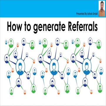 How to generate referrals | PDF