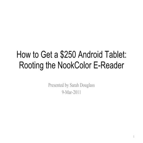 How to get a $250 android tablet post | PPT