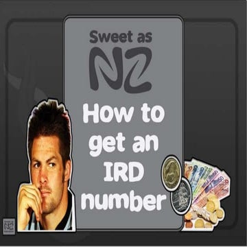 How to get an IRD number in NZ | PPT