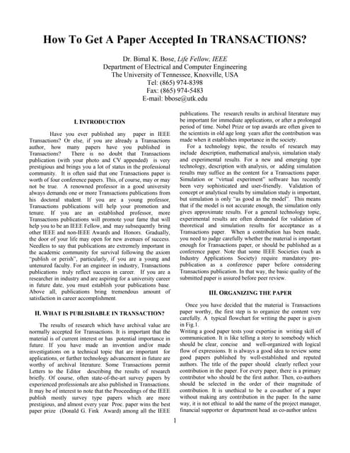 How to read a paper | PDF