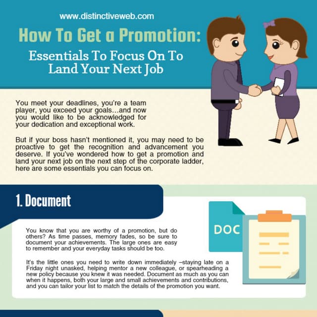 How To Get a Promotion: Essentials To Focus On To Land Your Next Job | PDF
