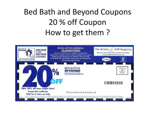 Bed Bath And Beyond Coupons Expire As Retailer Prepares For, 58% OFF