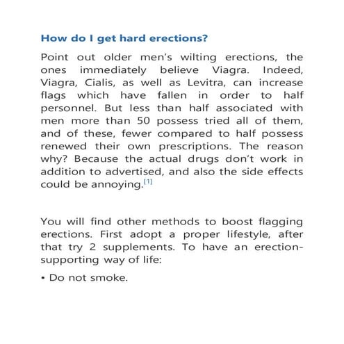 How to get hard erections | DOCX