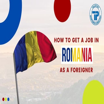 How to get job in romania as a foreigner | PDF