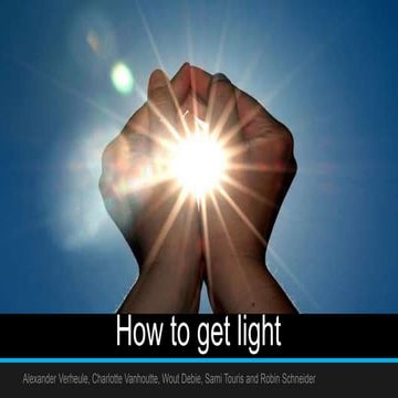 Physics3 experiments light, Detailed experiments on Light waves ...