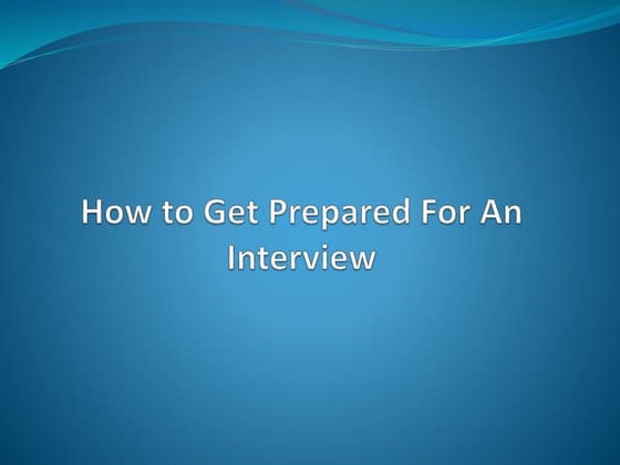 10 Important Points for Interview Skills | PPTX | Resume Writing and ...