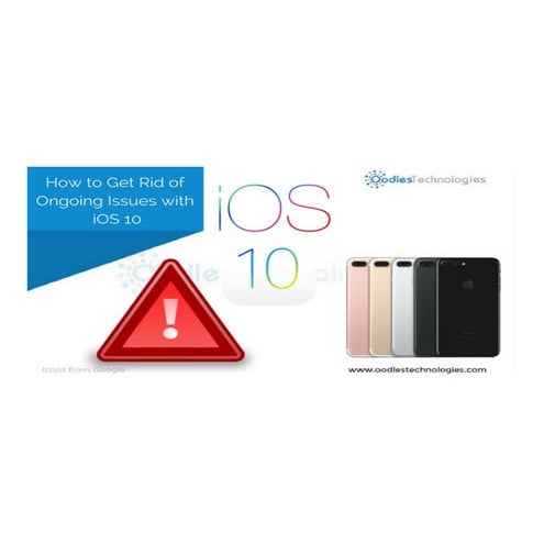 How to get rid of ongoing issues with i os 10 | PDF | Smartphones ...