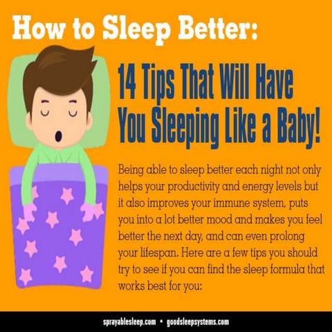 How to Sleep Better: 14 Tips That Will Have You Sleeping Like a Baby!5 ...