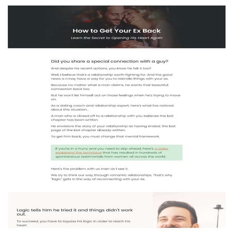 How to get your ex back | PDF