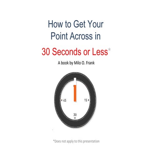 How To Get Your Point Across In | PPT