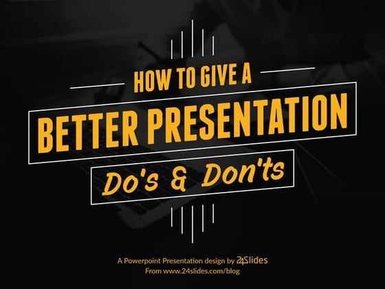 How to structure a presentation a guide with examples | PPT
