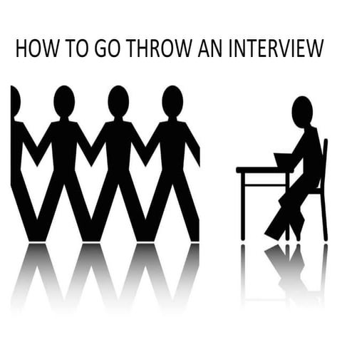 How to go in an interview | PPTX