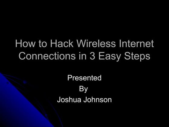 Piggybacking | PPTX | Internet Safety | Parenting