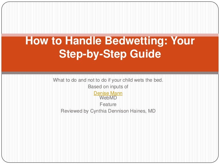 Fun Tips About How To Handle Bedwetting - Blockbath71