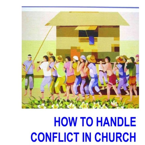 How to handle conflict in church? | PPTX