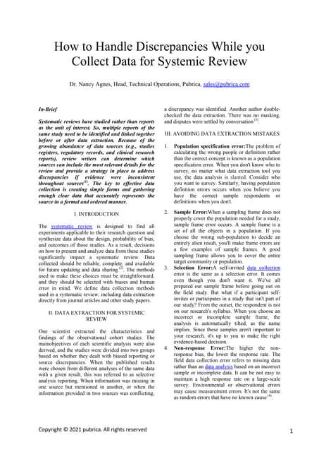 Selective Reporting and Misrepresentation of Data | PPT