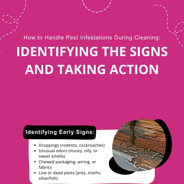 How to Handle Pest Infestations During Cleaning: Identifying the Signs ...