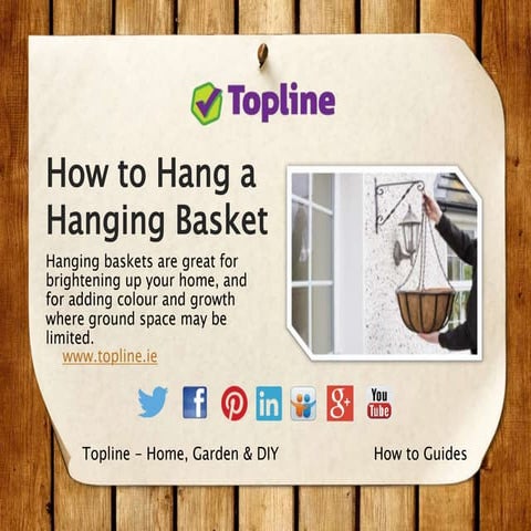 How to put up a Hanging Basket in 7 Steps | PPTX