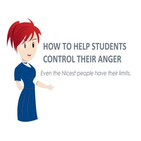 How to help students control their anger | PPT
