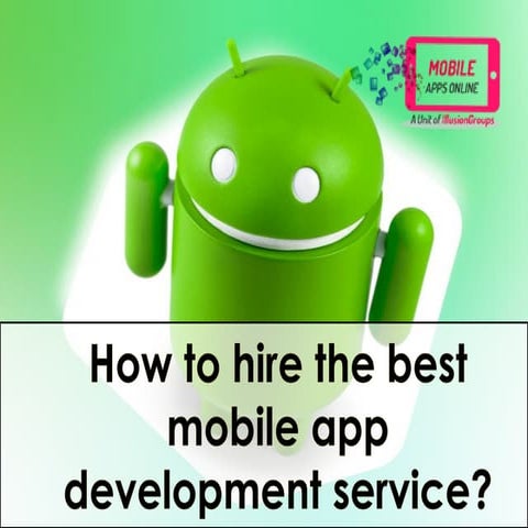 What are the types of mobile app development | PDF