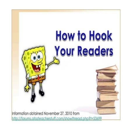 How To Hook Your Readers | PDF