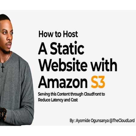 How to host a Static Website with Amazon S3.pdf
