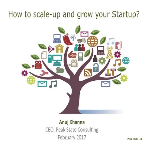 10 steps for growing and scaling your start up business | PDF