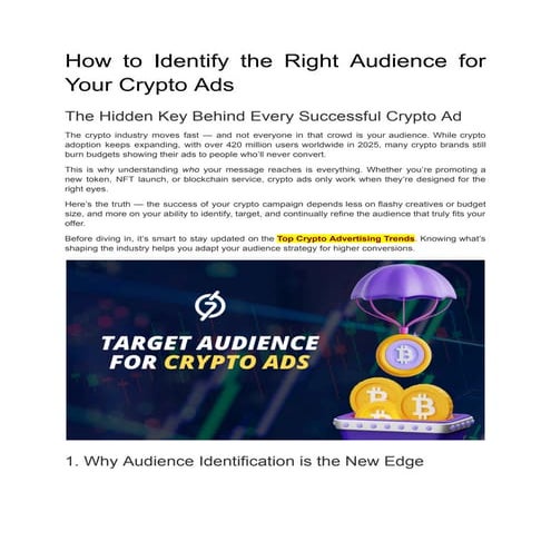 How to Identify the Right Audience for Your Crypto Ads.pdf