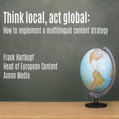 How to implement a multilingual content strategy | PDF