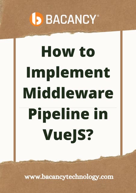 How To Implement Middleware Pipeline In Vuejspdf