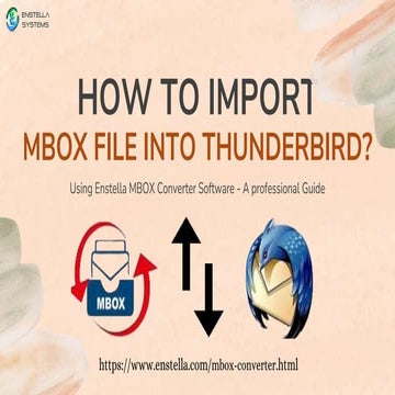 How to import mbox file into Thunderbird.pdf