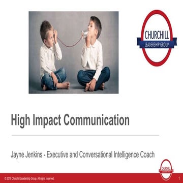 How to Improve Communication - Be Clear, Concise and Compelling | PPT