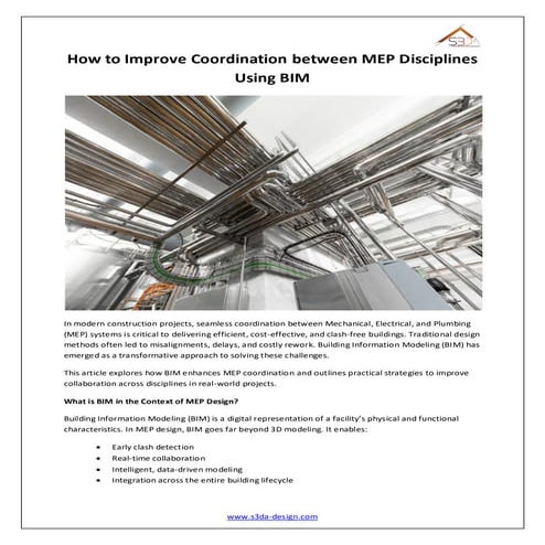 How to Improve Coordination between MEP Disciplines Using BIM.pdf