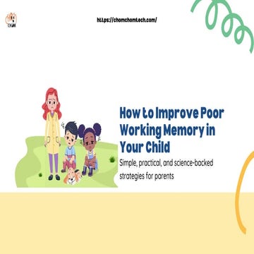How to Improve Poor Working Memory in Your Child | PDF