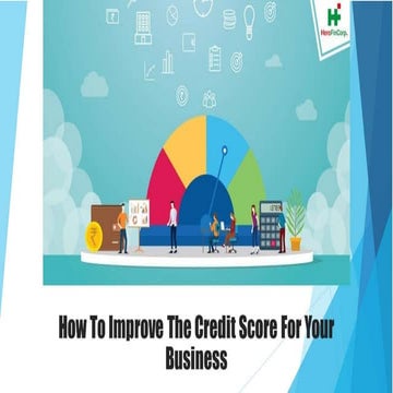 How To Improve The Credit Score For Your Business | PPT