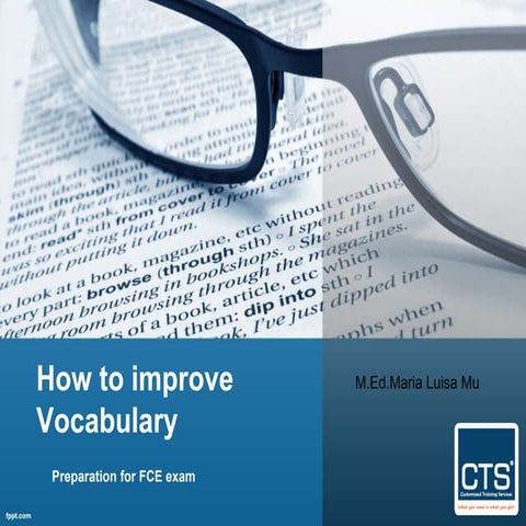 How to record vocabulary effectively | PPT