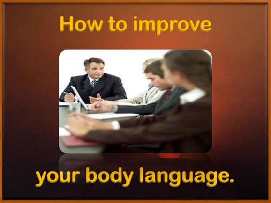 Presentation on Body language | PPTX