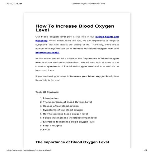 How To Increase Blood Oxygen Level.pdf