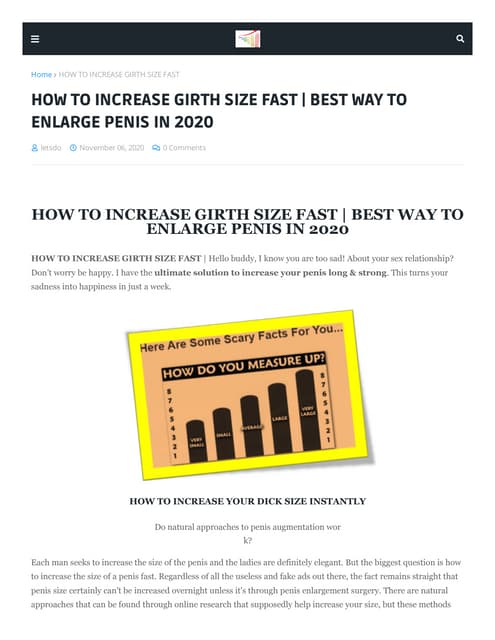 Penile Enlargement Herbs Exercises | PDF