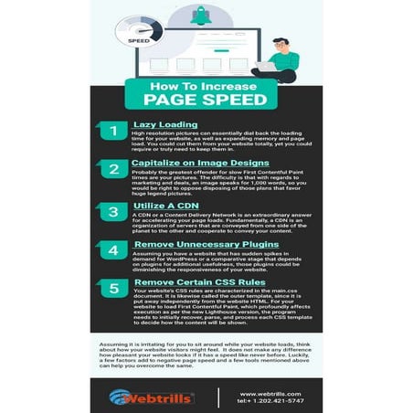 How To Increase Page Speed Infographic.pdf